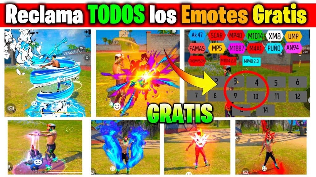 Descubre cómo obtener emotes en Free Fire con generadores de códigos ...